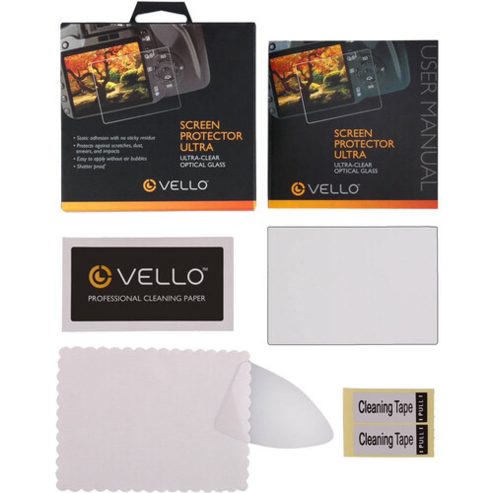 Vello LCD Screen Protector Ultra II for FUJIFILM X100VI or X100V Camera